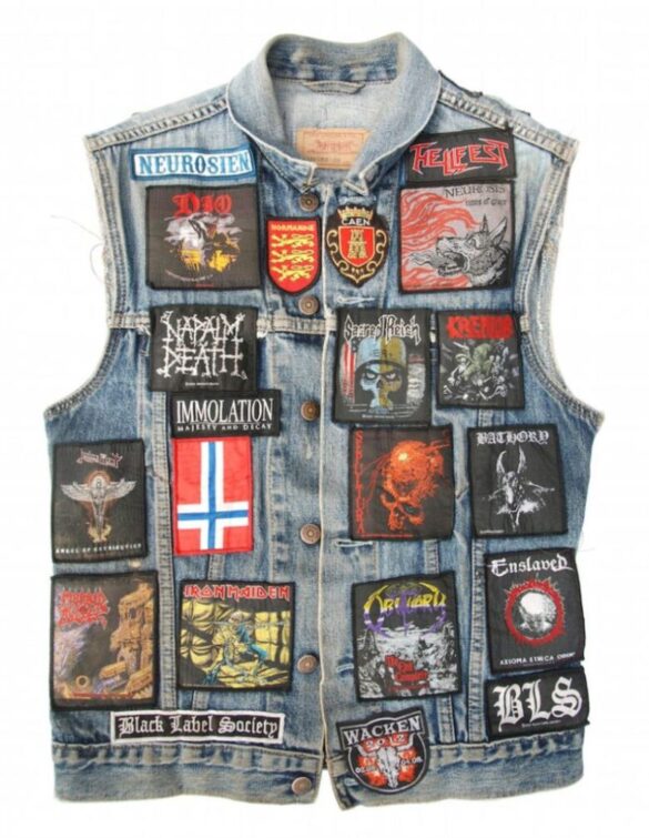 Why Patches Are So Popular In The Hard Rock And Heavy Metal Fashion