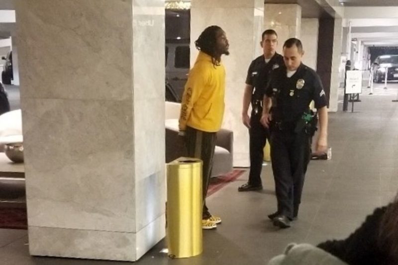 VIDEO: Cardi B's Husband Offset Detained by Police at LA Shopping ...