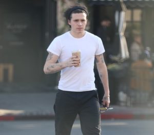 Why David Beckham's Oldest Son Wears Red Nail Polish? - Demotix.com