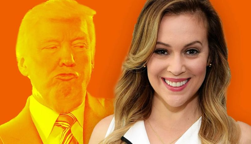 Alyssa Milano Calls Out President Donald Trump on Twitter