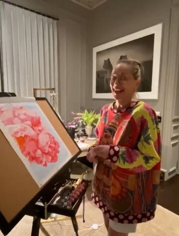 Sharon Stone Shares Her Hidden Talents with Fans - Demotix.com