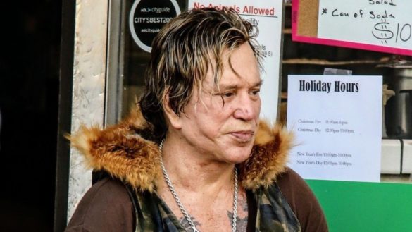 Mickey Rourke's Face Is Destroyed by Too Many Botched Plastic Surgeries ...
