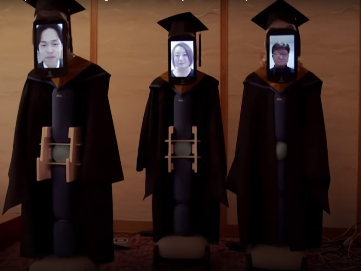Japan Has a "Robot Graduation" Amid Coronavirus Outbreak - Demotix.com