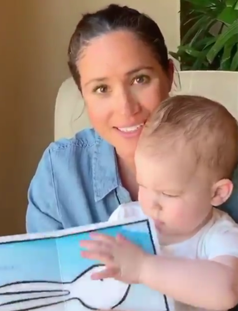 Meghan Markle Shares a New Video on Baby Archie's First Birthday ...