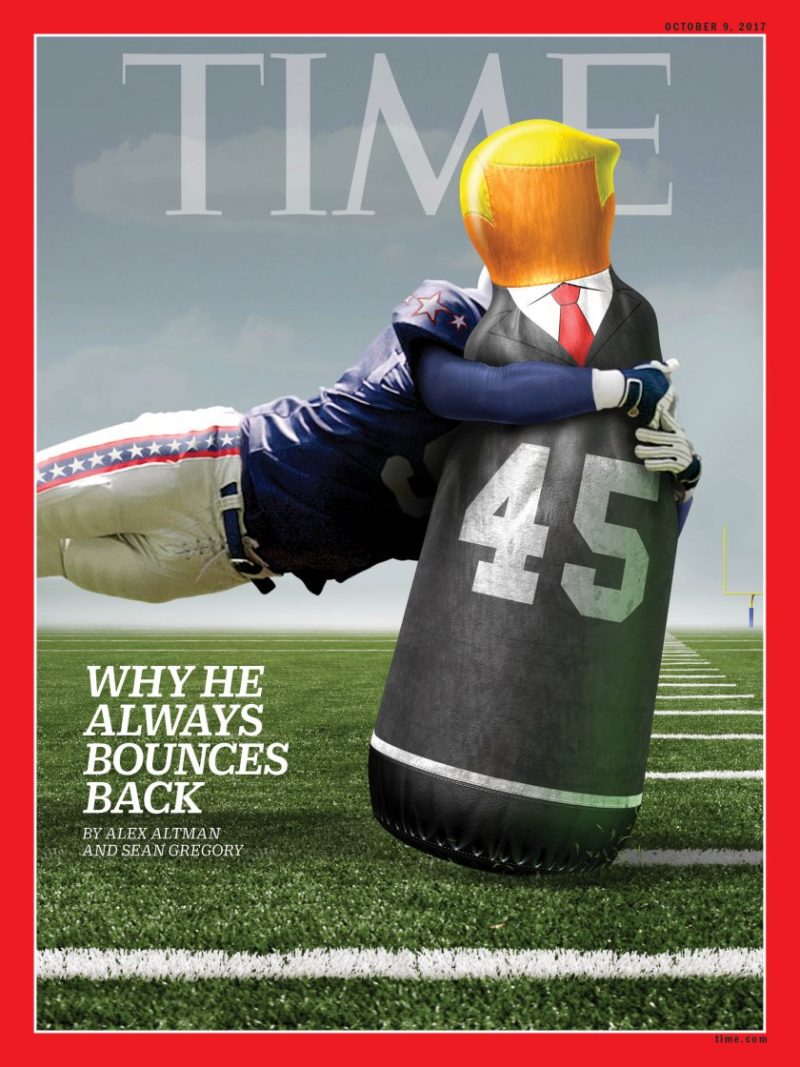 Top 15 Donald Trump Time Covers