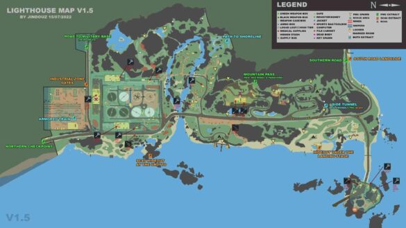 Tarkov Lighthouse Map Guide for Beginners 2024 - Demotix.com